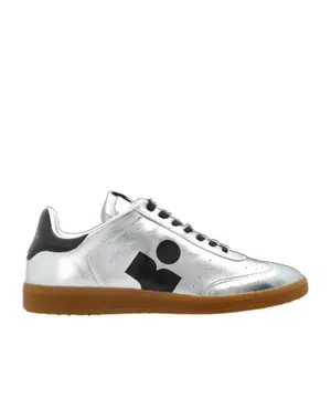 Isabel Marant Étoile Metallic Leather Sneakers