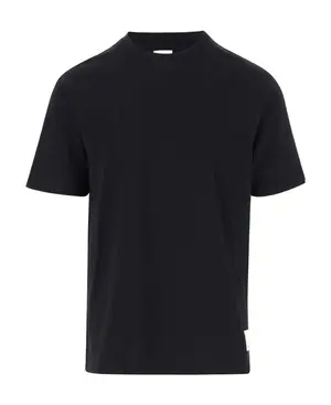 Emporio Armani Logo-printed Crewneck T-shirt - Black