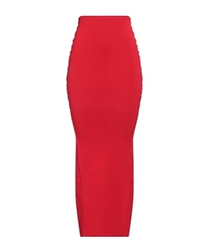 Rick Owens Solid-color Knitted Skirt