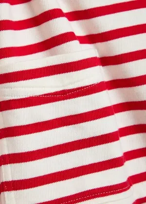 Polo Ralph Lauren Striped Cotton V-neck Sweatshirt