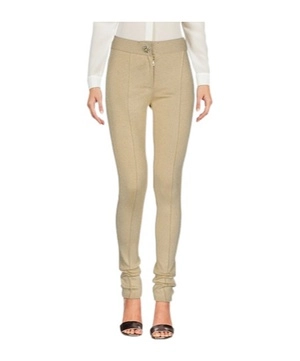 Dolce & Gabbana Solid-color Knitted Casual Pants - Nude
