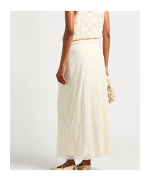 MAXCO. Max&co. Sequined Flared Midi Skirt