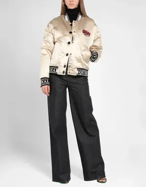 Dolce & Gabbana Satin Embellished Bomber Jacket