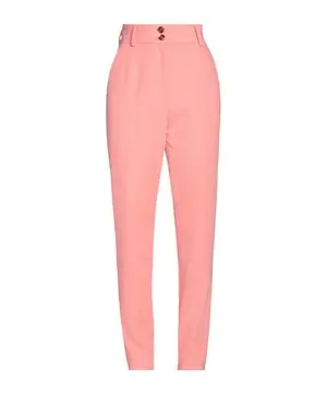Dolce & Gabbana Solid Color Twill Stretch Pants - Pink