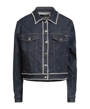Dolce & Gabbana Dark Denim Jacket - Black