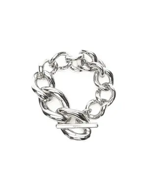 Acne Studios Chunky Chain Bracelet - White