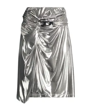 DIESEL® Midi Wrap Skirt With Logo Detail