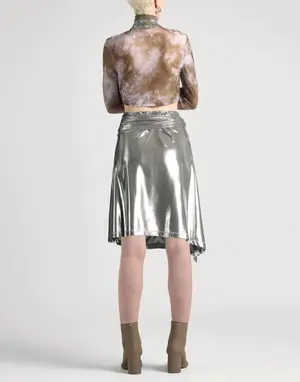 DIESEL® Midi Wrap Skirt With Logo Detail