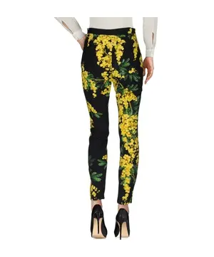 Dolce & Gabbana Floral Skinny Pants