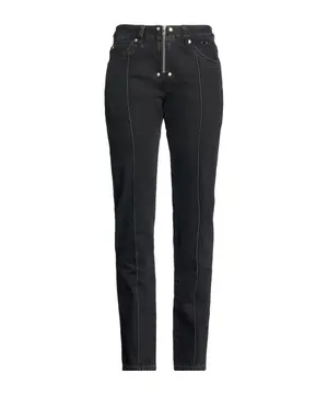 Isabel Marant Étoile Tapered Denim Trousers - Black