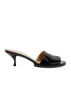 MAISON MARGIELA Tabi City Evening 55 Glossed Leather Mules