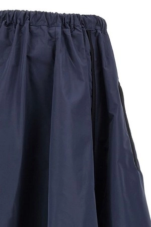 Miu Miu Technical Fabric Trumpet Skirt