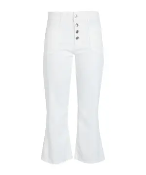 MAXCO. Belt Loop Button Detailed Jeans