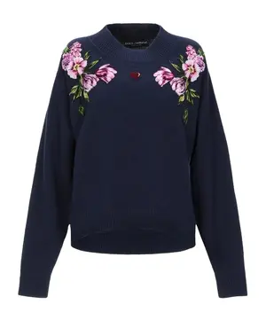 Dolce & Gabbana Minimalist Knit Top - Black