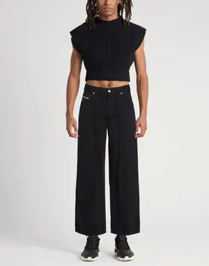 DIESEL® Wide Leg Denim Jeans