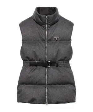 Prada Loden Down Vest