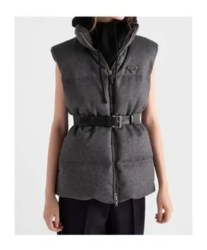 Prada Loden Down Vest