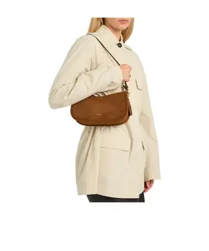 COACH Suede Cross-body Bag