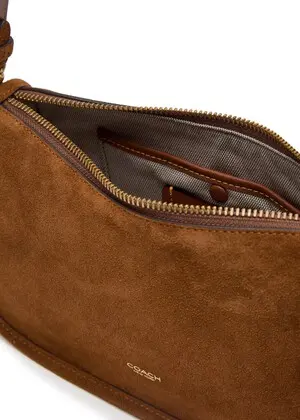 COACH Suede Cross-body Bag