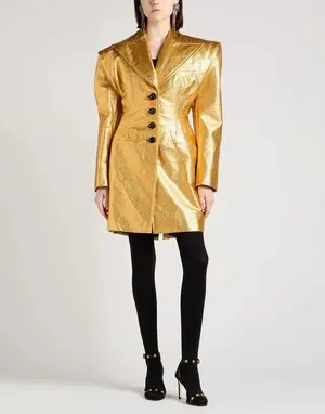 Dolce & Gabbana Solid Color Single-breasted Long Coat