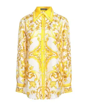 Dolce & Gabbana Printed Satin Shirt