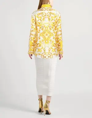 Dolce & Gabbana Printed Satin Shirt