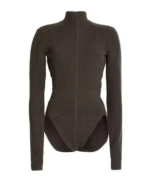 Rick Owens Ribbed Bodysuits