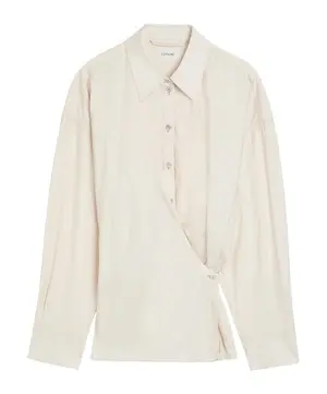 LEMAIRE Twisted Cotton And Silk-blend Shirt