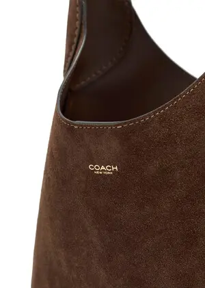 COACH Suede Shoulder Bag