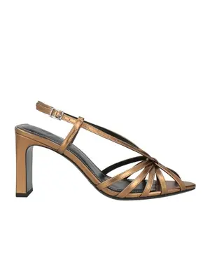 MAXCO. Max&co. Metallic Pointed Toe Slingback Sandals