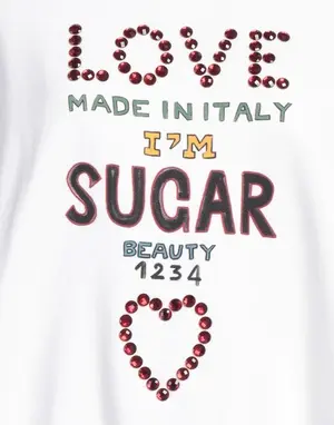 Dolce & Gabbana Solid Color Applique Sweatshirt
