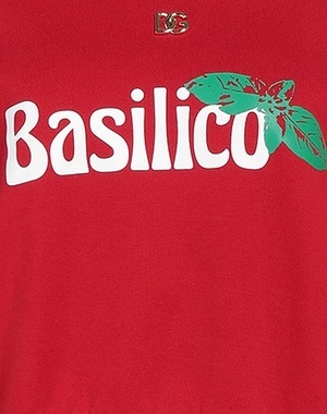 Dolce & Gabbana Solid-color Printed Sweatshirt