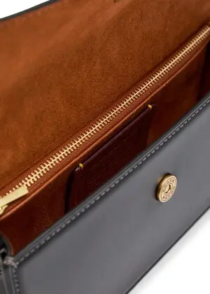 COACH Leather Top Handle Bag
