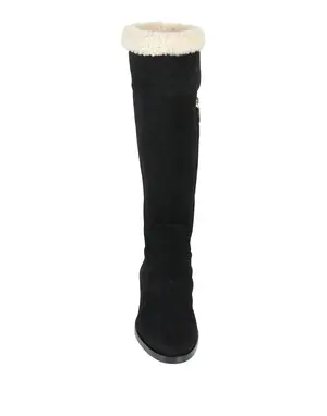 Dolce & Gabbana Two-tone Leather Platform Boots