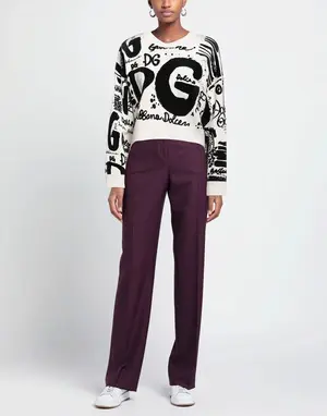 Dolce & Gabbana Two-tone Long Sleeve Sweater