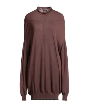 Rick Owens Solid High-neck Sweater - Red