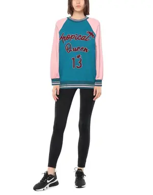Dolce & Gabbana Two-tone Cotton Sweatshirt