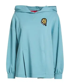 MAXCO. Solid Color Hoodie - Blue