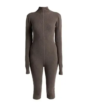 Rick Owens High-neck Knitted Jumpsuit - Black
