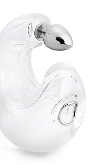 Alaïa Bubble Hoop Earrings - Transparent