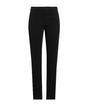 Max Mara Solid-colored Straight-leg Pants - Black