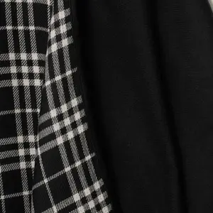 Burberry Reversible Checked Fringed Cape