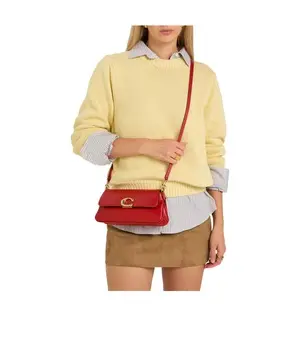 COACH Leather Shoulder Bag