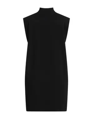 Max Mara Solid-colored Wool Sleeveless Dress