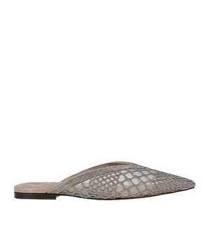 Brunello Cucinelli Pointed Toe Beaded Loafers