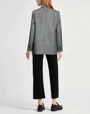 MAXCO. Single-breasted Blazer With Embellished Shoulders