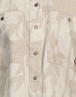 Brunello Cucinelli Floral Print Shirt