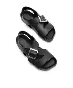 Loewe Buckle-strap Flat Sandals
