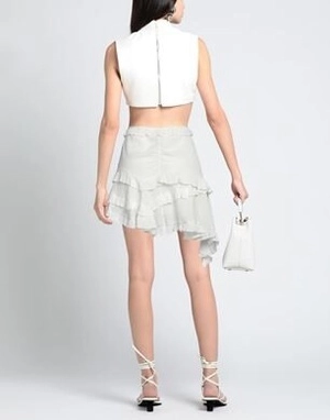 Isabel Marant Étoile Asymmetrical Solid Color Mini Skirt