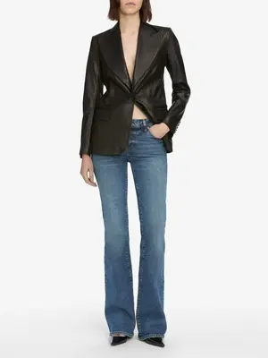 FRAME Low-rise Flared Jeans